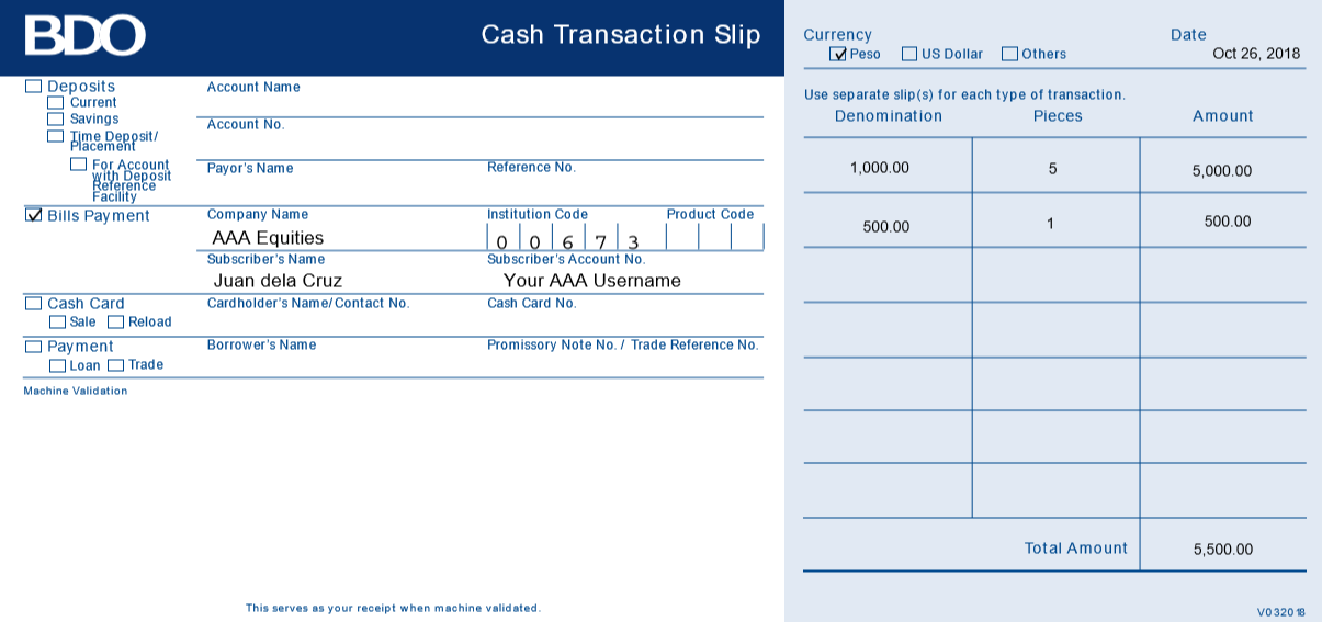 Fund Account AAA Equities Philippines Next Level Trading Fund Account AAA Equities Philippines Next Level Trading